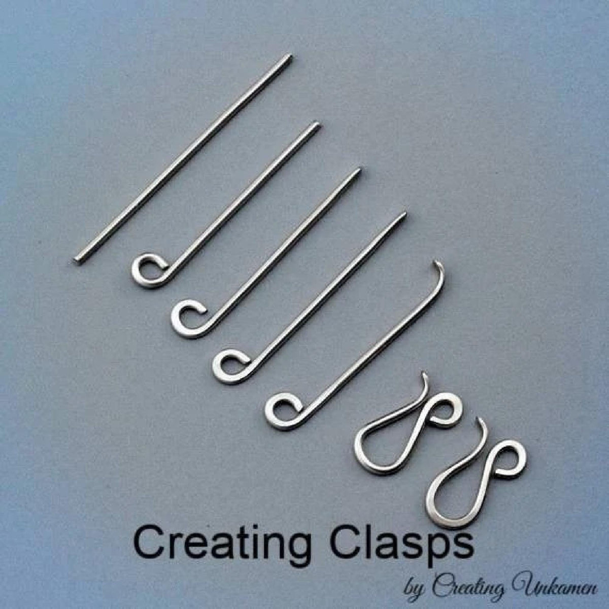 Creating Clasps Tutorial PDF - Basic Instructions for a 17mm X 7mm Hoo ...