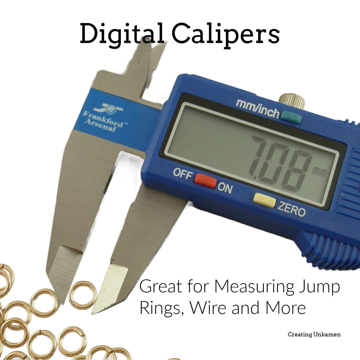 Digital Calipers - Great for Measuring Jump Rings, Wire and More ...